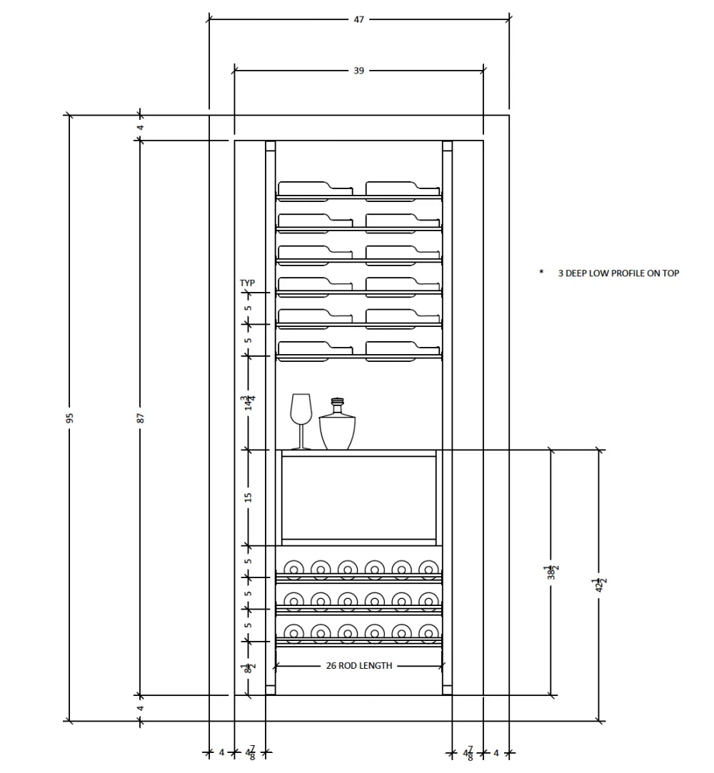 Wine Racks of VintageView's IBS 2024 Booth - VintageView