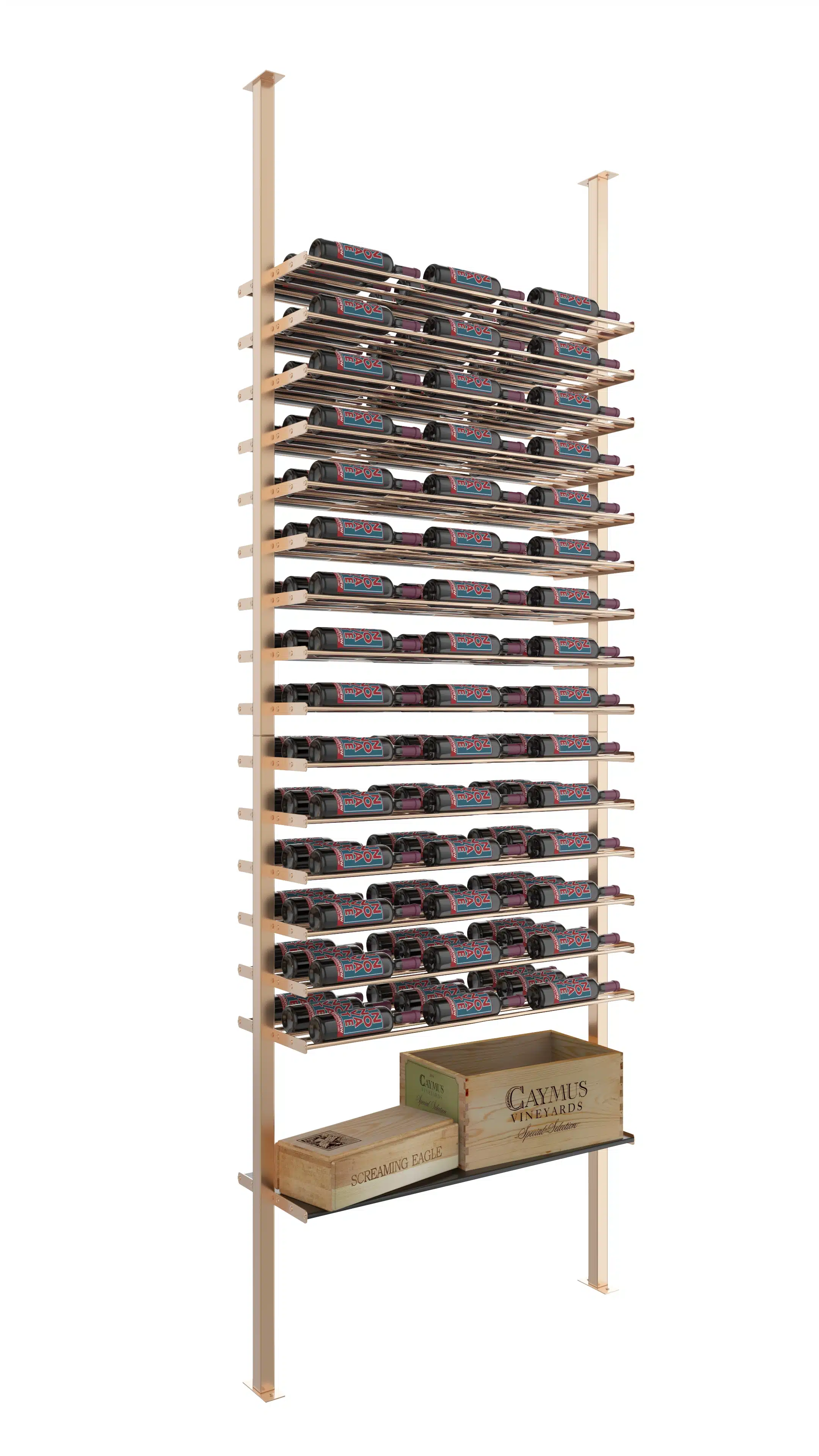 Evolution Low Profile Post Shelf Combo Kit 10 (ultra slim floor-to ...